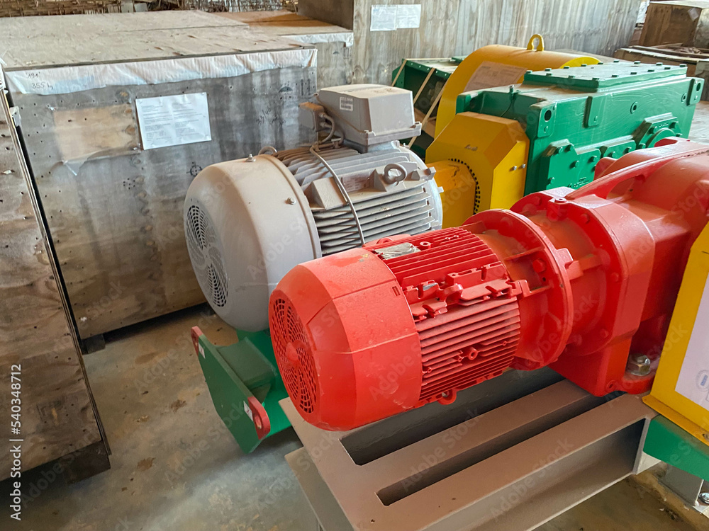 Asynchronous electric motors for pumps for pumping liquids are in stock ...