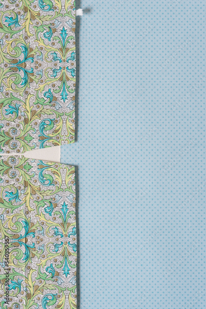 paper background featuring fancy envelope liners and blue scrapbook ...