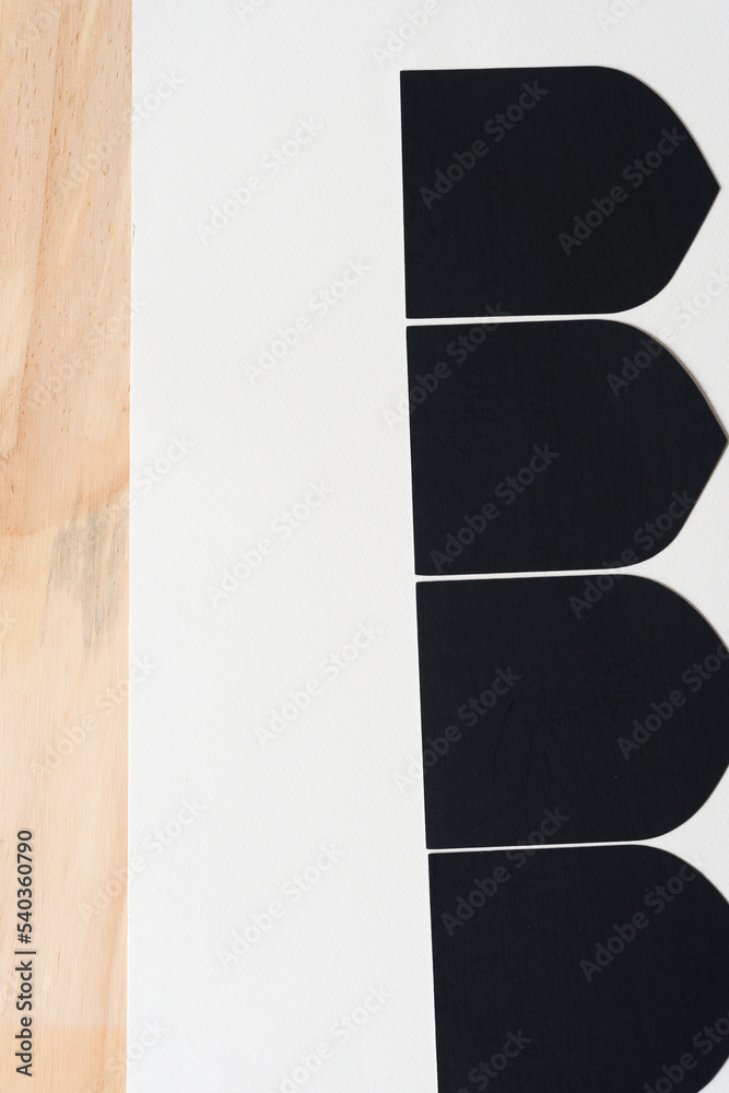banner or border on paper and wood Stock Photo | Adobe Stock