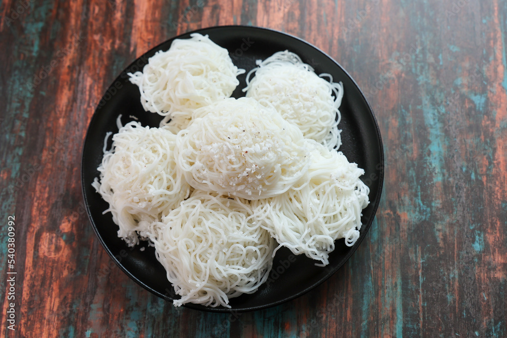 Noolappam Idiyappam rice noodles a popular traditional steam cooked ...