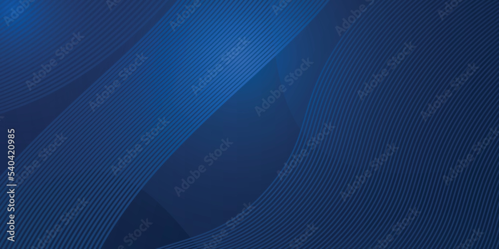 Modern abstract background with halftone gradient. Dark blue background ...