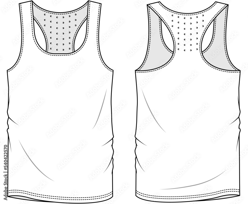 Racerback Template