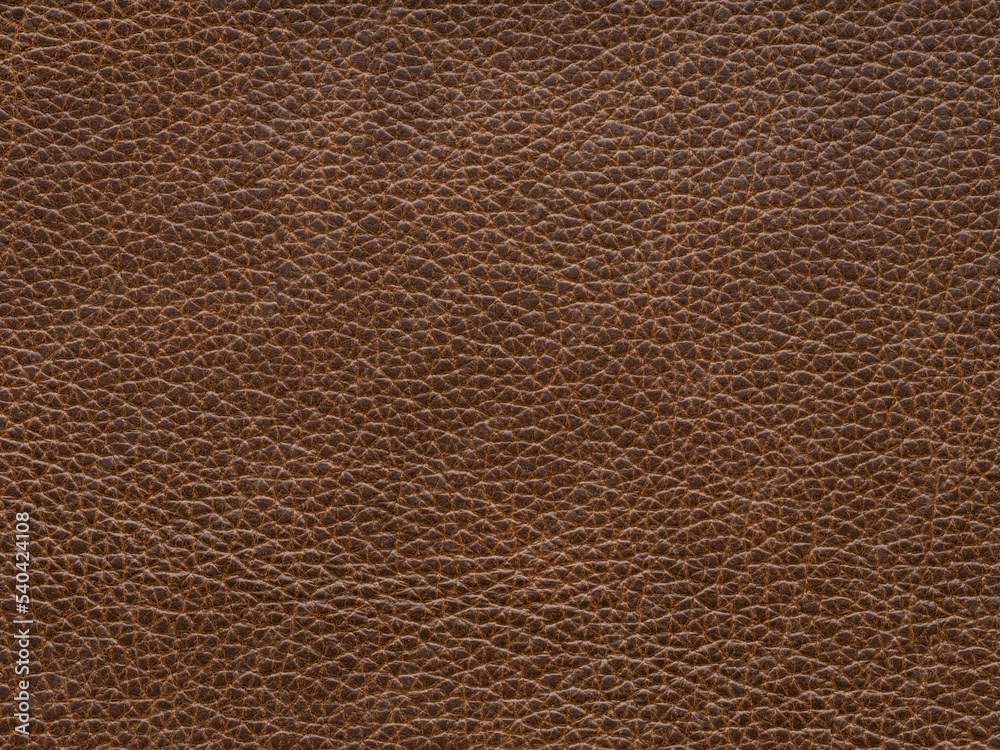 Dark brown color leather skin natural with design lines pattern or red ...