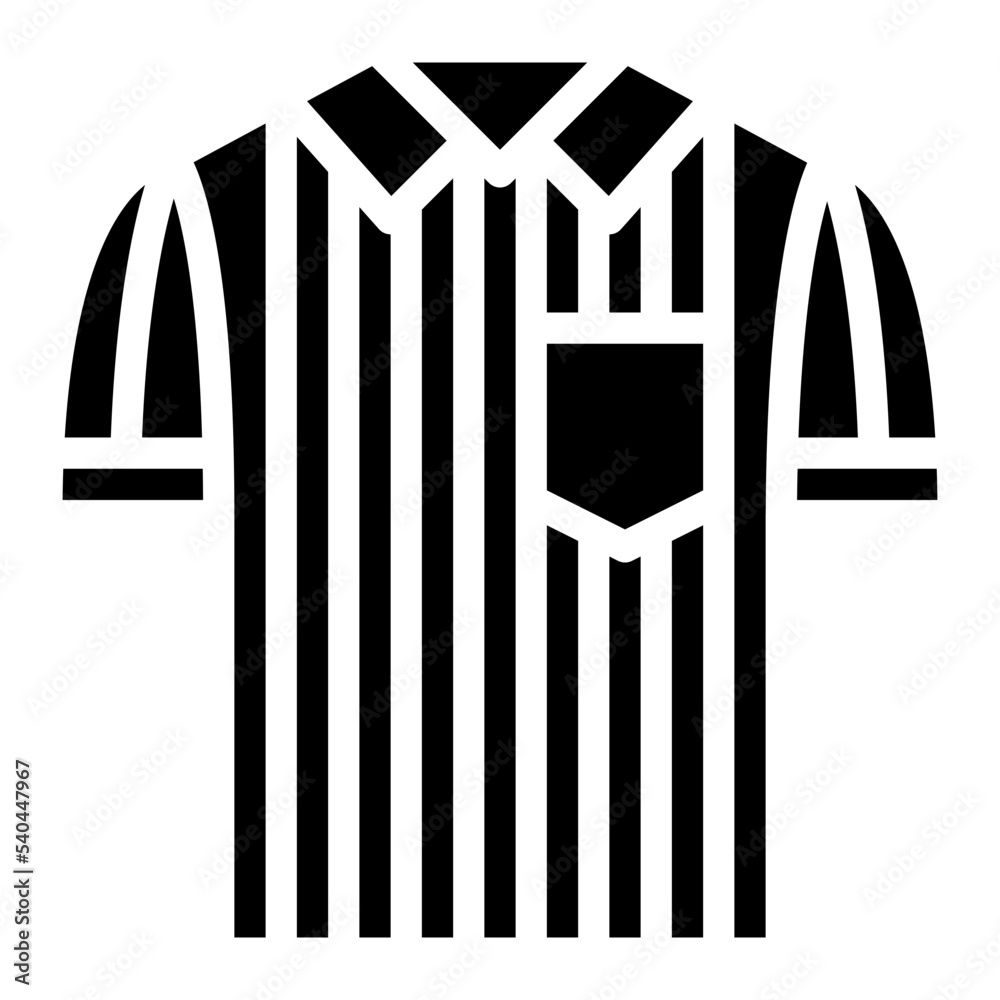 referee shirt football team soccer sport club Stock Vector | Adobe Stock
