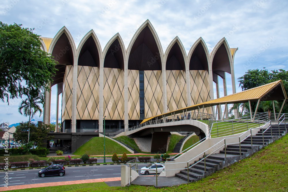 Kuching Malaysia 3rd Sep 2022: the exterior view of Borneo Cultures ...