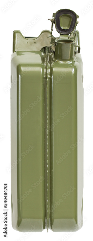 Jerrycan side view, PNG isolated on transparent background Stock-Foto ...