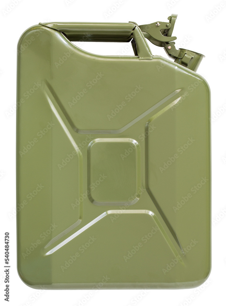 Jerrycan side view, PNG isolated on transparent background Stock Photo ...