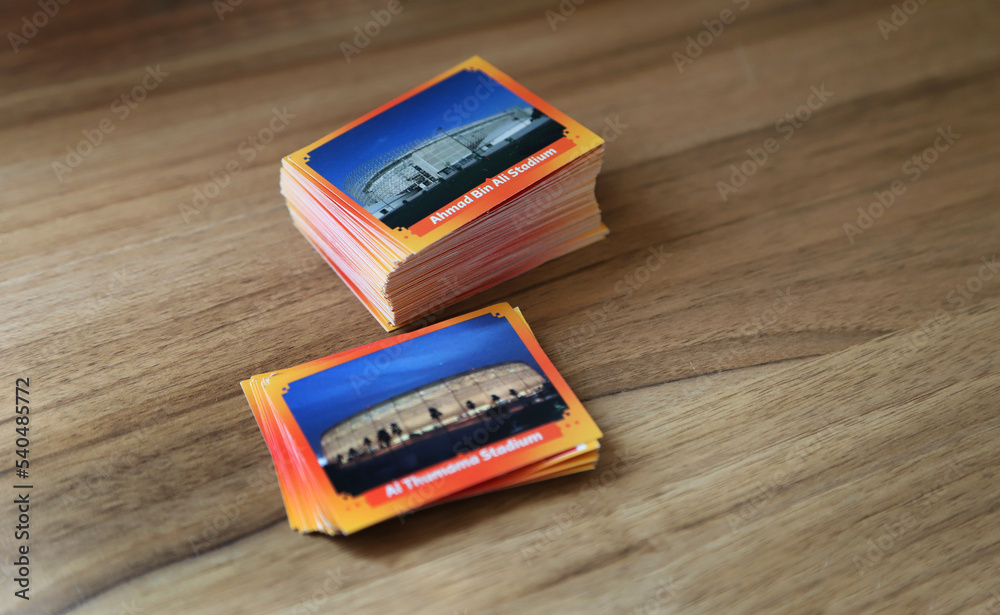 FIFA World Cup Qatar 2022. Panini Group. Stickers album. Stickers of ...