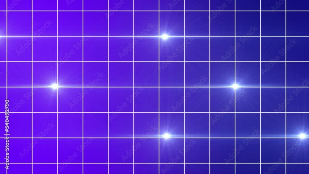 Si-fi Retro Background, High Tech Digital Glowing Retro Background With ...