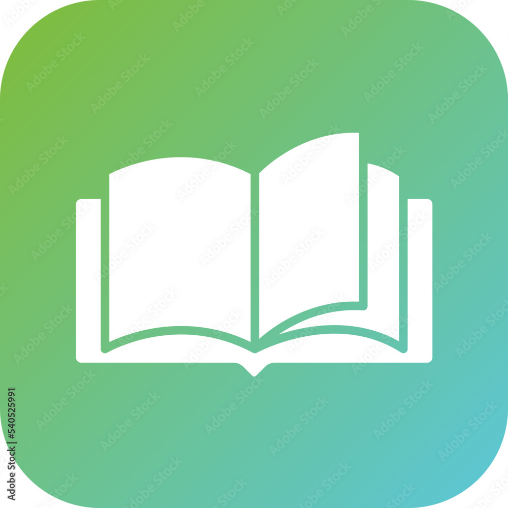 Bibliography Icon Style Stock ベクター | Adobe Stock