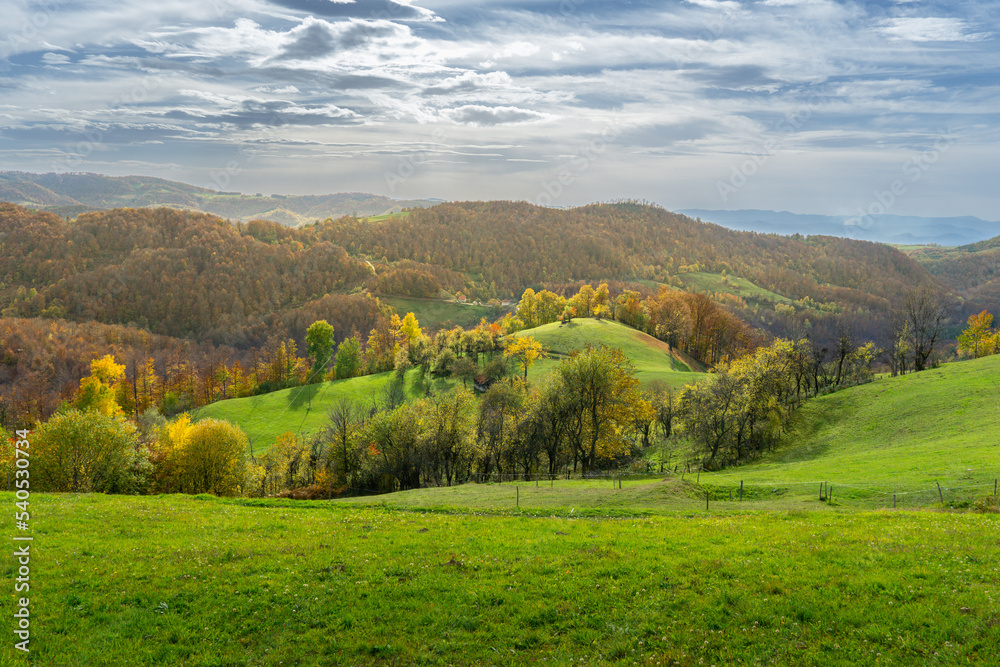 autumn landscape in the mountains Stock Photo | Adobe Stock