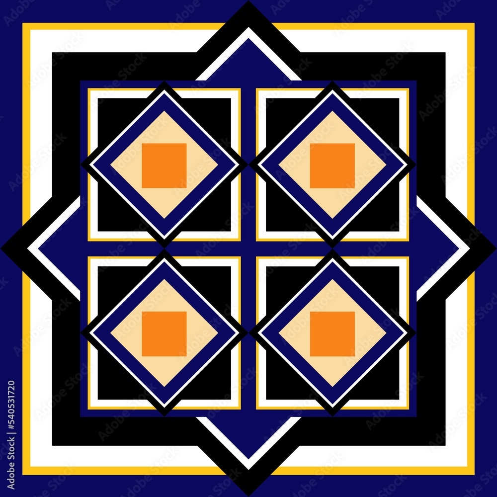 the first pattern that humans use to decorate cloth Distinctive with a ...