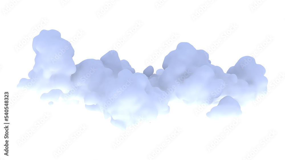 Stylized clouds - 02 Stock Illustration | Adobe Stock