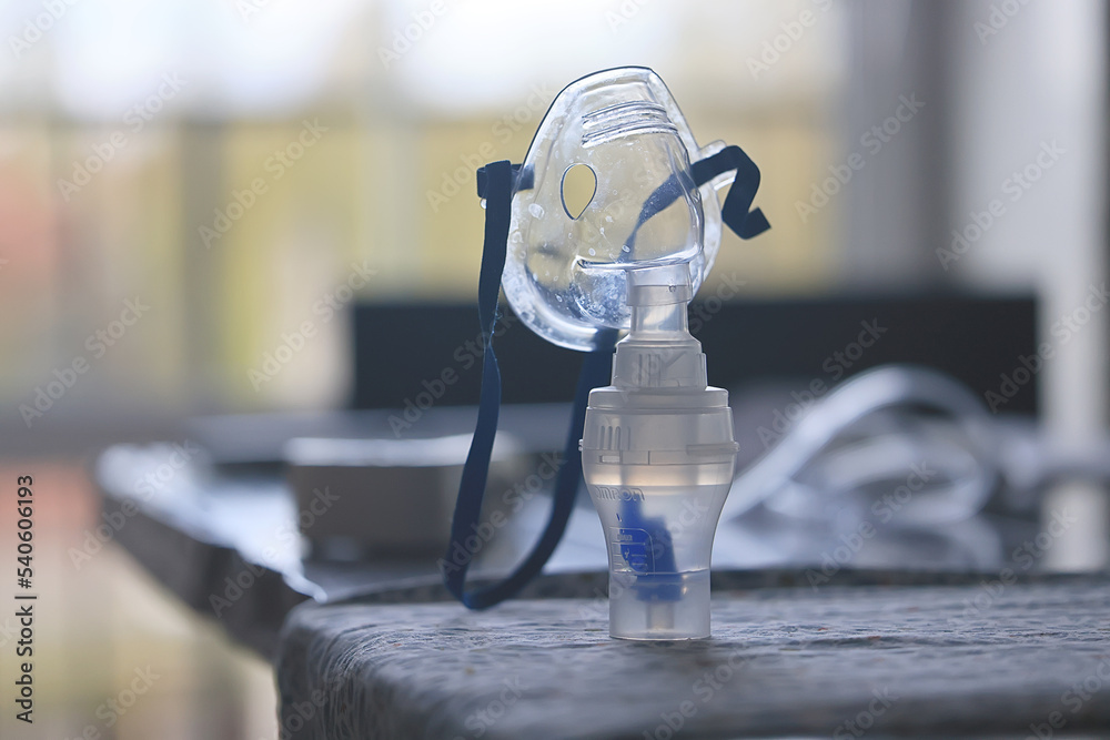 inhaler object medicine bronchitis procedure Stock Photo | Adobe Stock