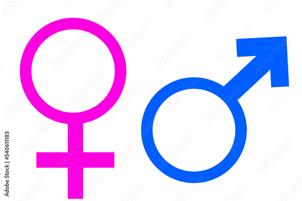 Male Female Sexual Orientation Icon Symbol Shape Sign Logo Website