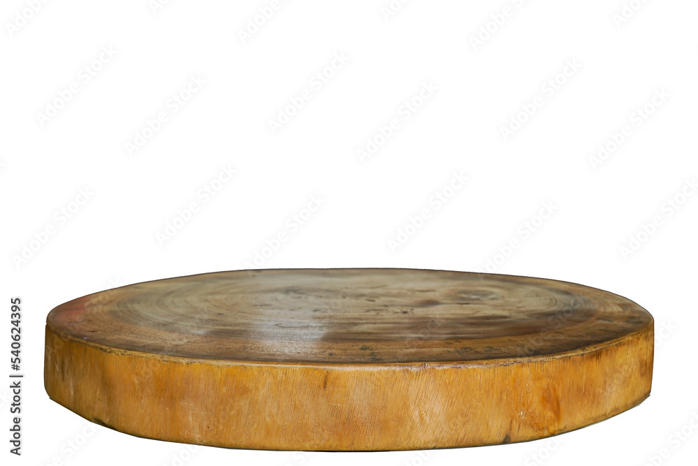 Nature and wood table background for product display template, empty ...