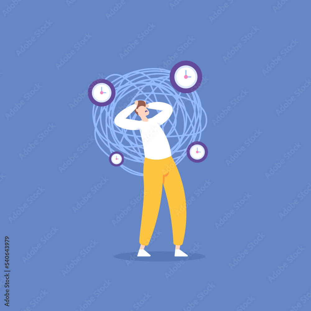 time management. bad timing. trouble with deadlines. a manager messed ...