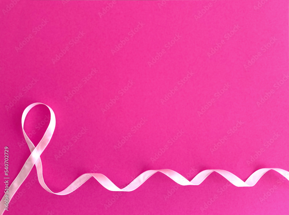 October, breast cancer awareness month - Pink ribbon breast cancer ...