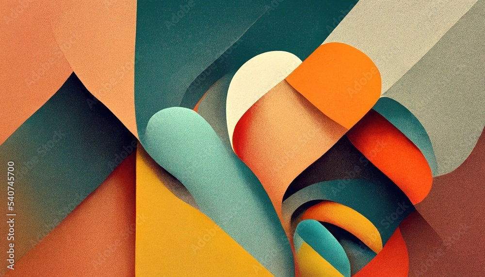 A series of stylized vintage graphic posters for a sport event, in the ...