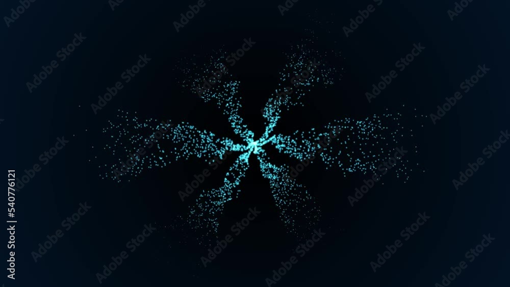 Colorful Cross Particle Background animation will blow your mind! vídeo ...