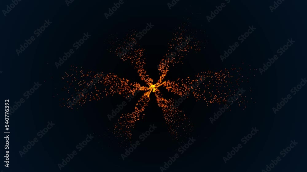 Colorful Cross Particle Background animation will blow your mind! Stock ...