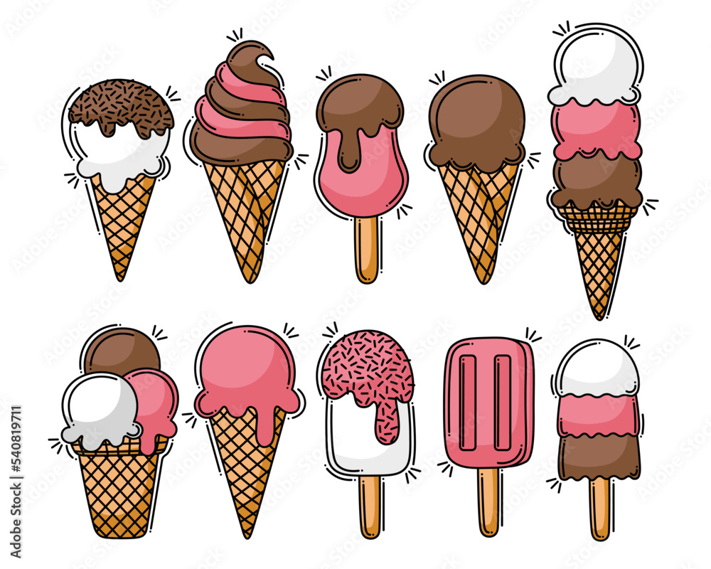 Ice Cream Bar Clip Art