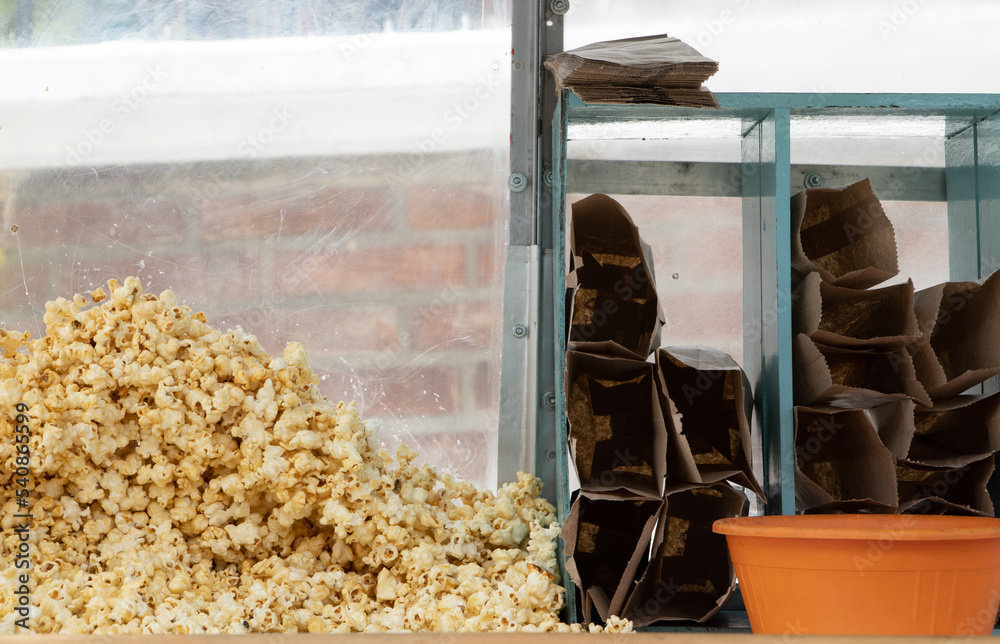 Crispetas de pueblo Stock Photo | Adobe Stock