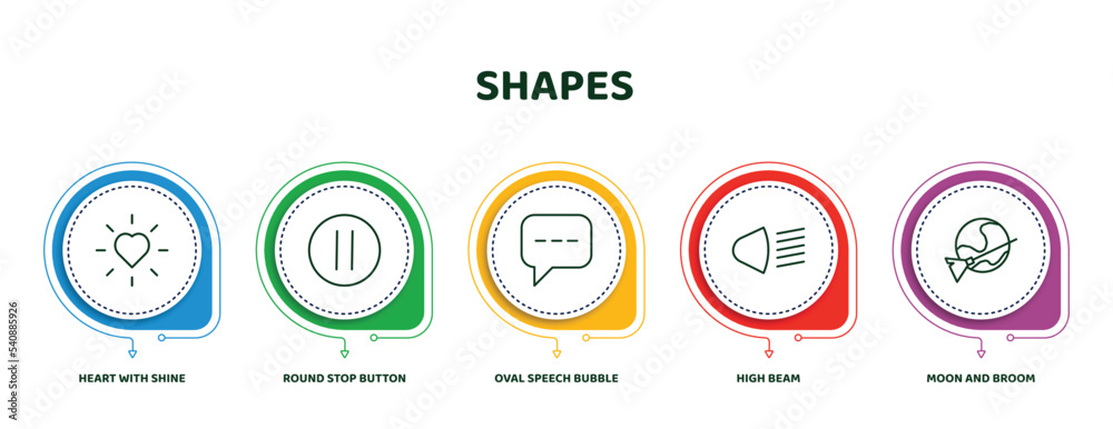 editable thin line icons with infographic template. infographic for ...