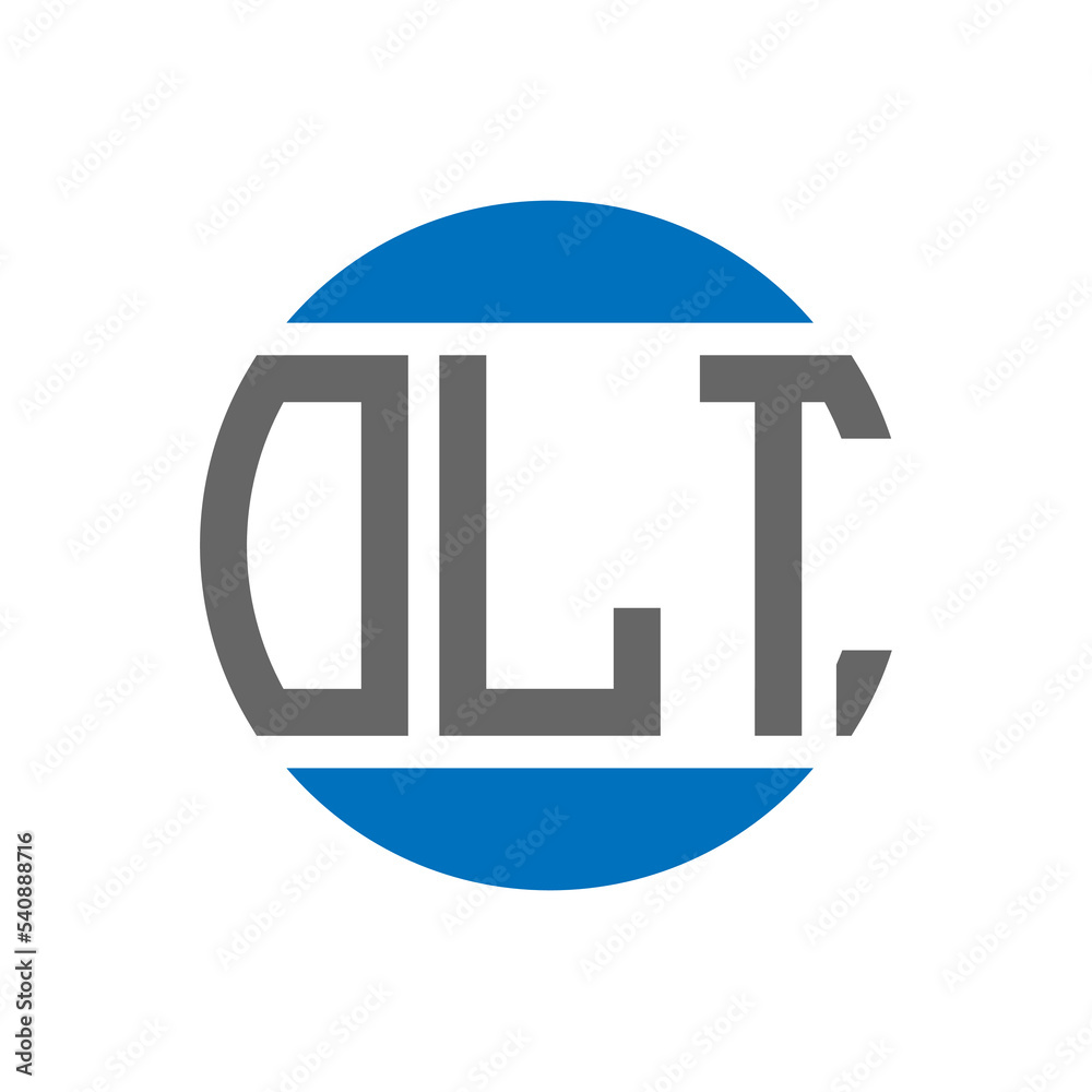 OLT letter logo design on white background. OLT creative initials ...