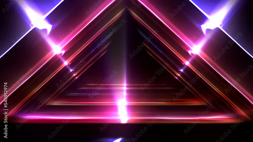 Concert Elements Panel with the LED bulb. 4k Abstract background art ...