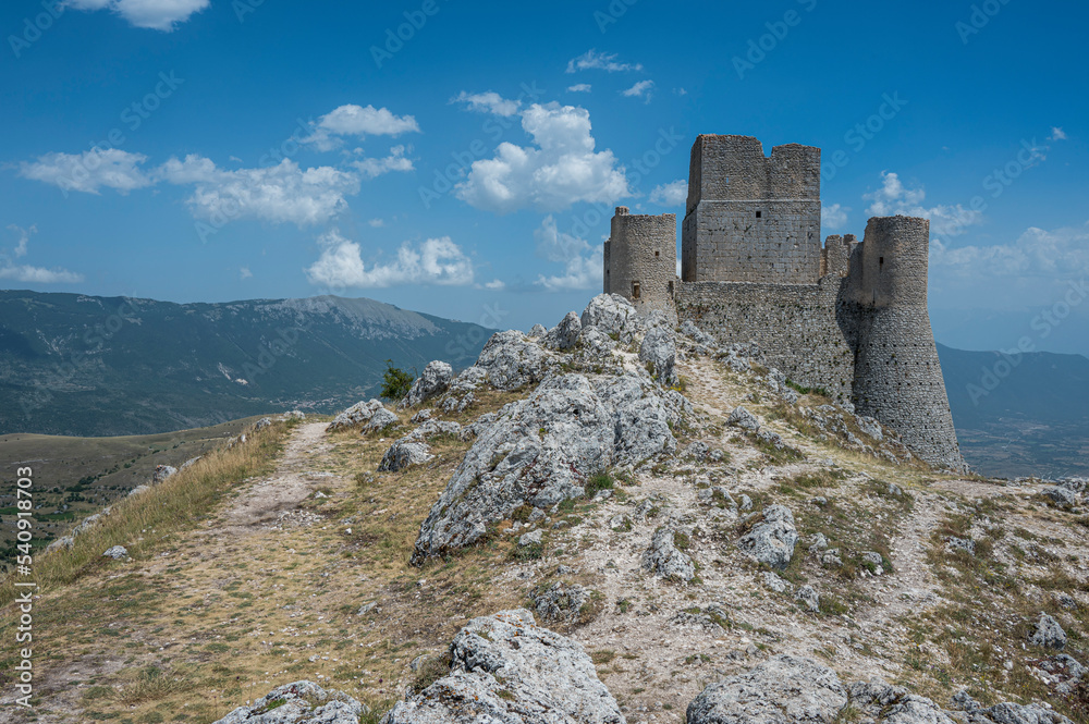 Poster The ancient castle of Rocca Calascio where the film Ladyhawke ...