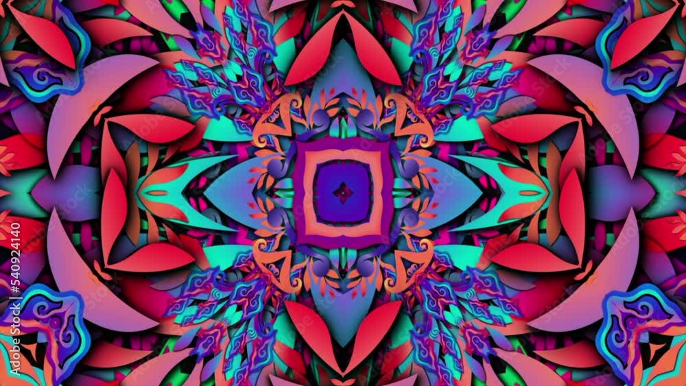 Concert Elements Panel with the LED bulb. 4k Abstract background art ...