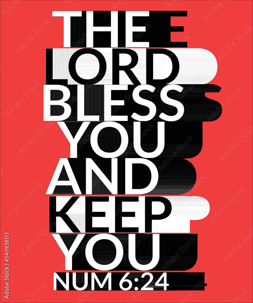 English Bible Verses " The lord Bless you and keep you Num 6 ;24 ...