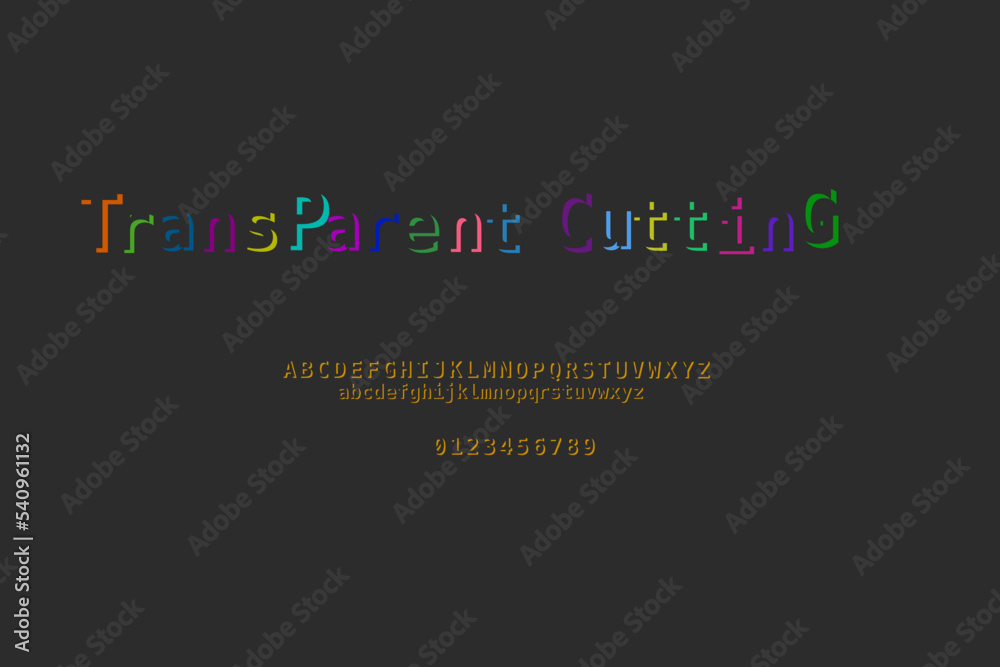 modern transparent alphabet fonts. digital fashion future creative logo ...