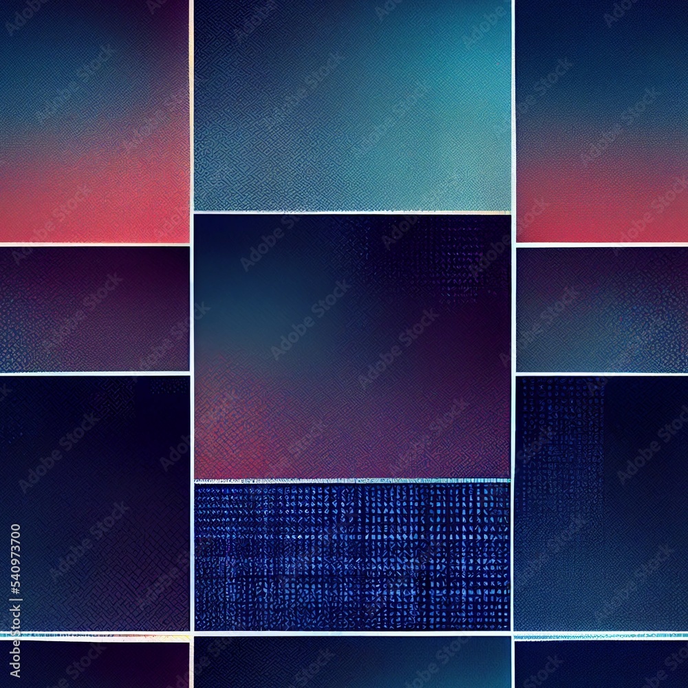 Square Tile Fabric Wallpaper Background Various Forms of Patterns Stock ...