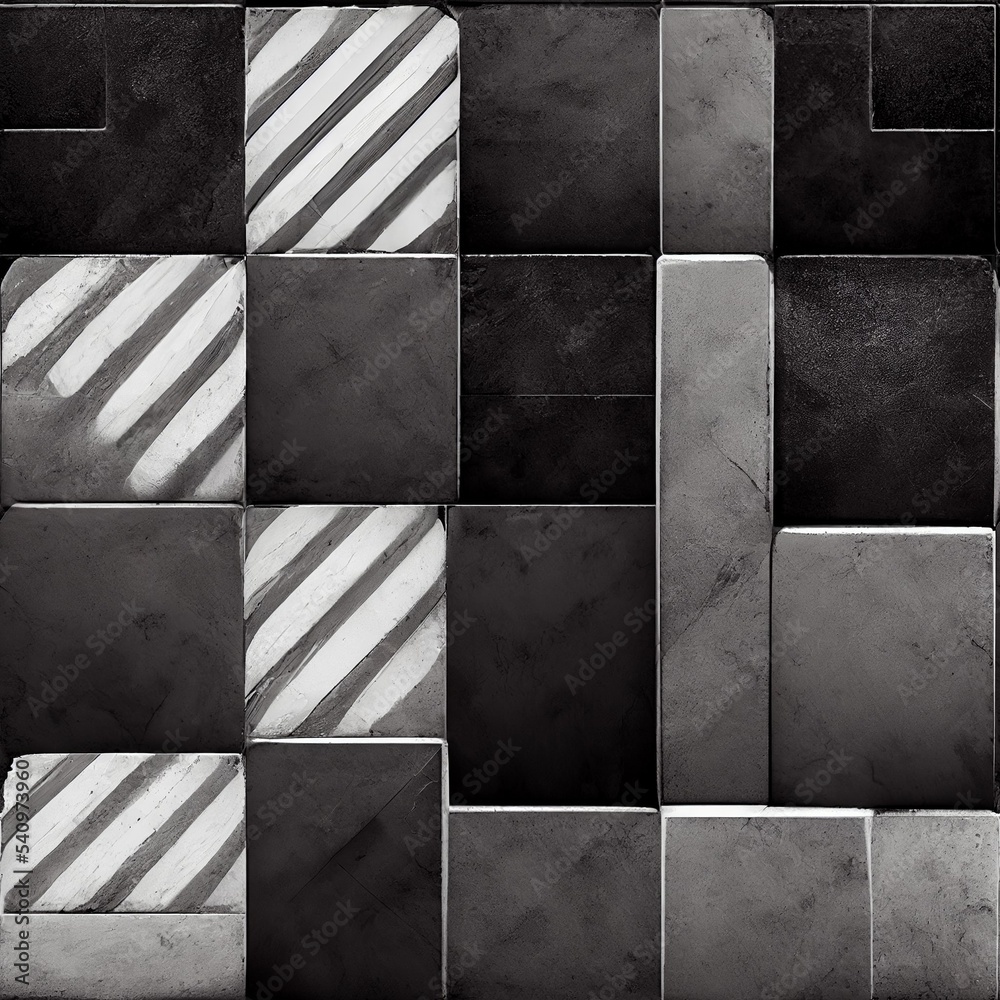 Square Tile Fabric Wallpaper Background Various Forms of Patterns Stock ...