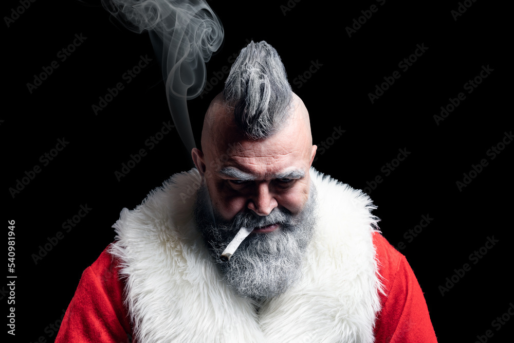Smoking Santa
