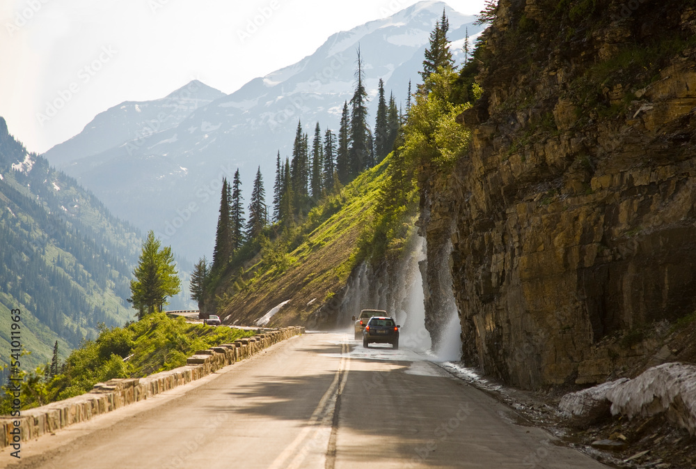 Going-to-the-Sun Road, Glacier National Park Stock Photo | Adobe Stock