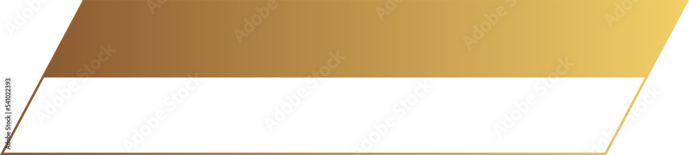 ภาพประกอบสต็อก Golden gradient option bar, options template gold, text ...
