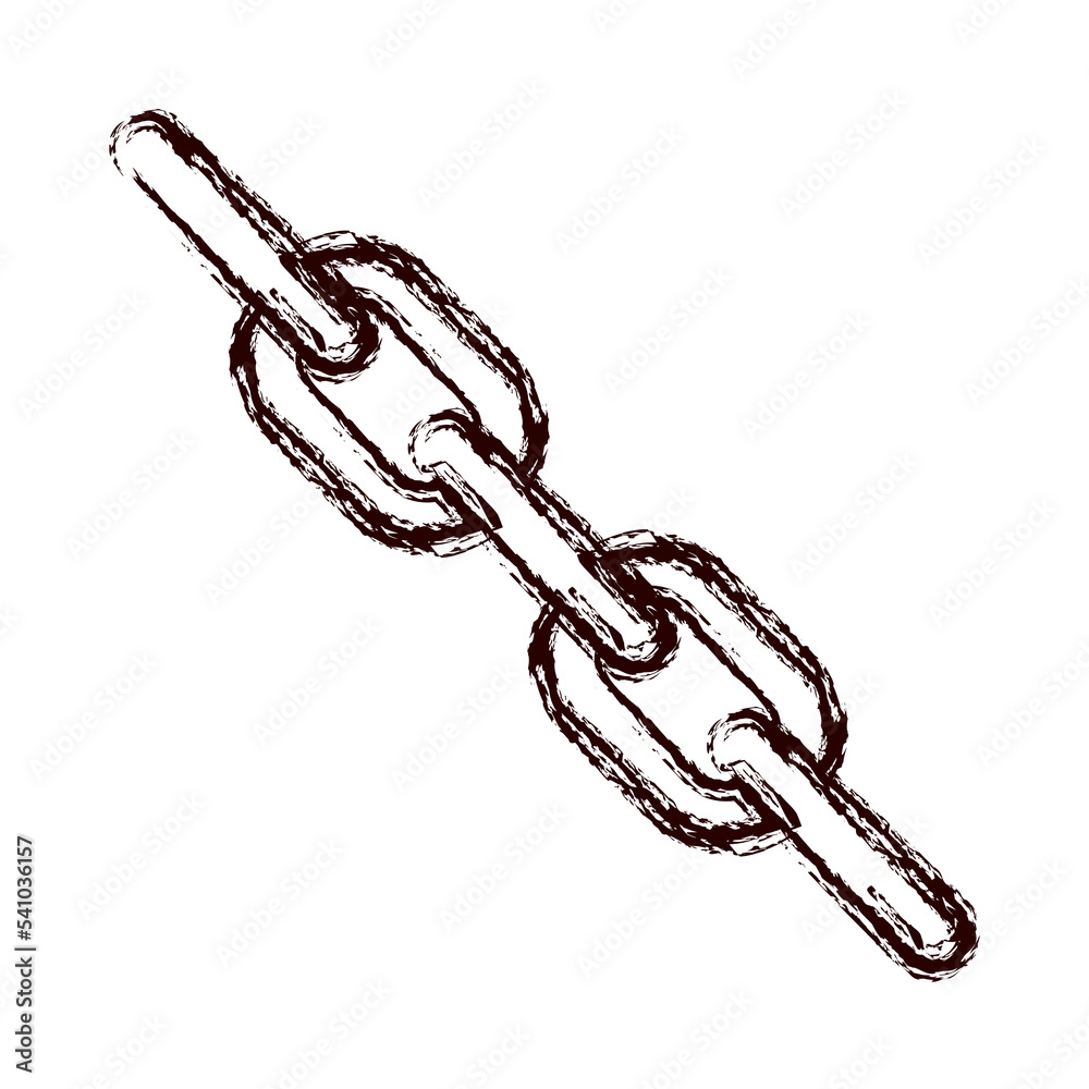 Chain Symbol PNG Format With Transparent Background Stock Illustration ...