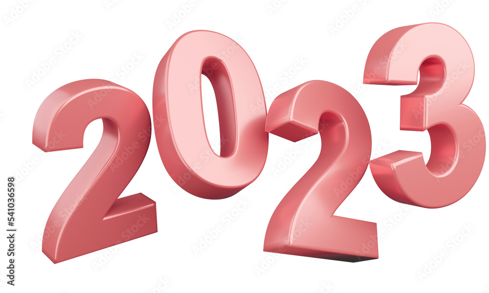 2023 concept, Happy New Year2023. Typography logo 2023 for celebration ...