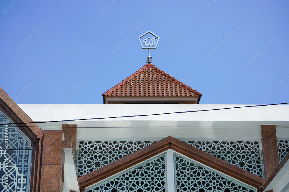 Surakarta, Indonesia -September, 2022 : The top of the peak of the ...