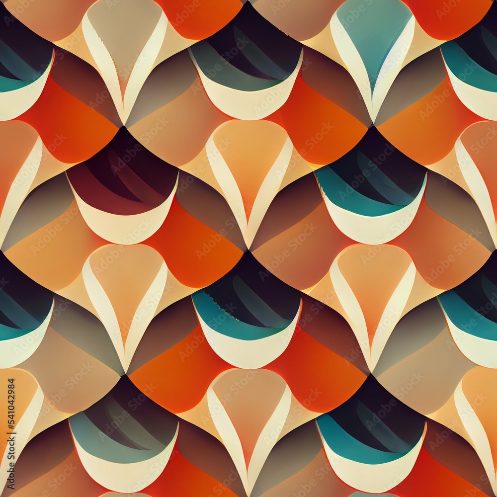 Square Tile Fabric Wallpaper Background Various Forms of Patterns Stock ...