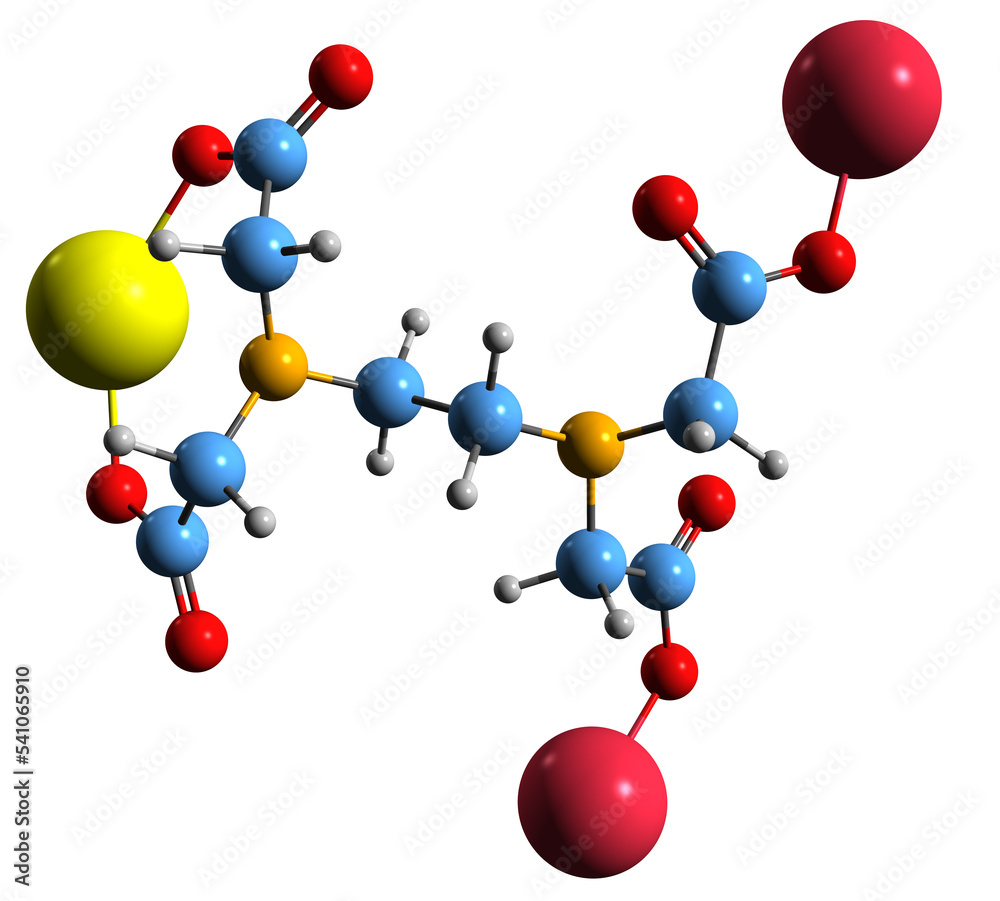 3D image of Sodium calcium edetate skeletal formula - molecular ... 3D image of Sodium calcium edetate skeletal formula - molecular ...