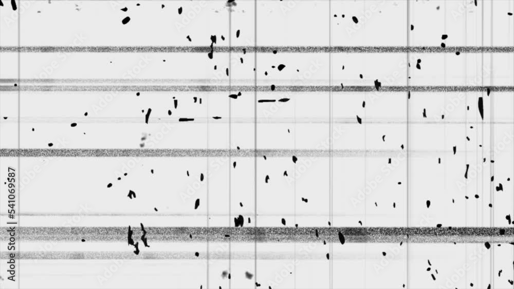 No Signal Old Tv Screen, Vhs Static Lines, Glitch Noise Effects, Visual ...