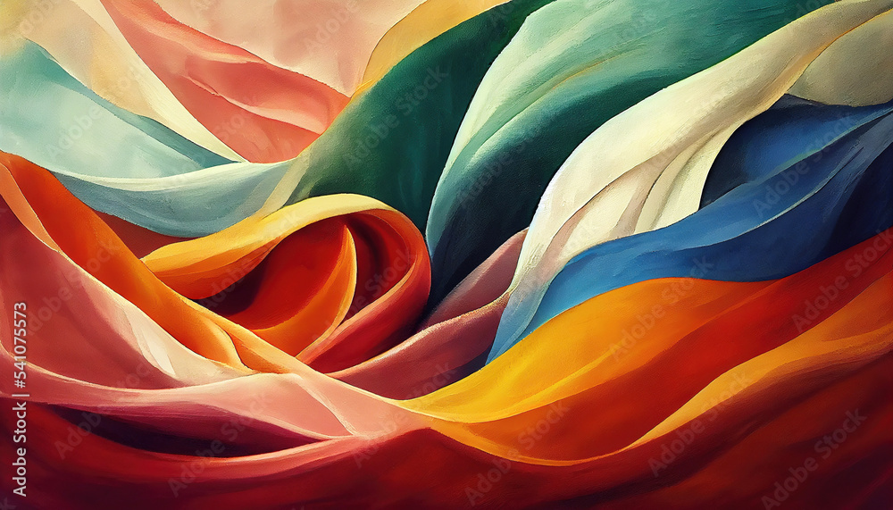 Organic pastel abstract wallpaper background header Stock Illustration ...