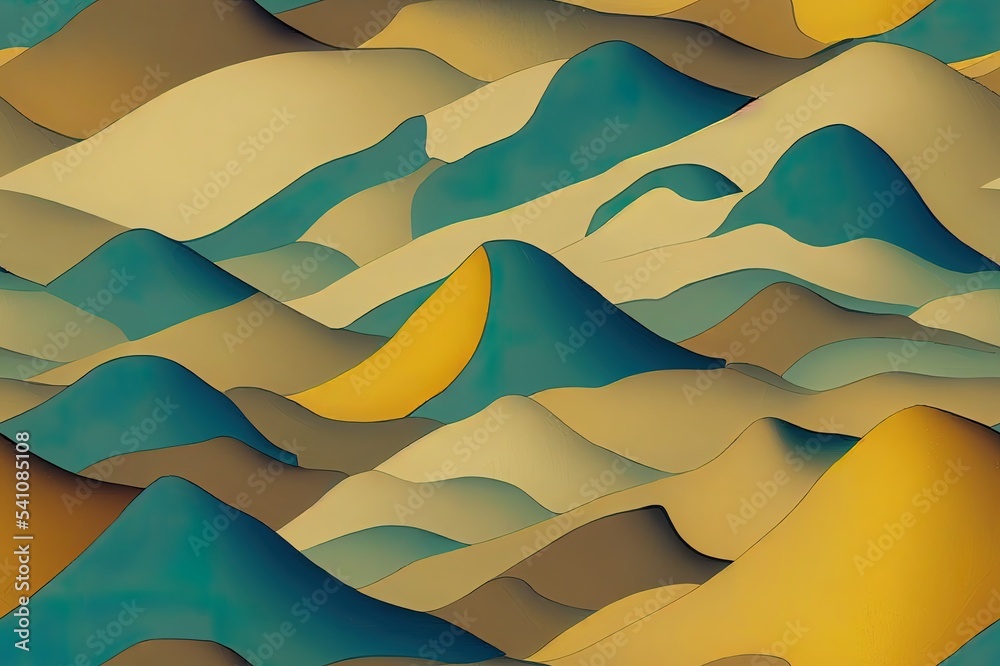 Soil ground or underground layers, grass, land and earth texture, 2d ...