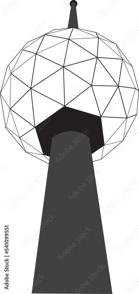 Time Square New Year's Eve Ball drop Stock Illustration | Adobe Stock