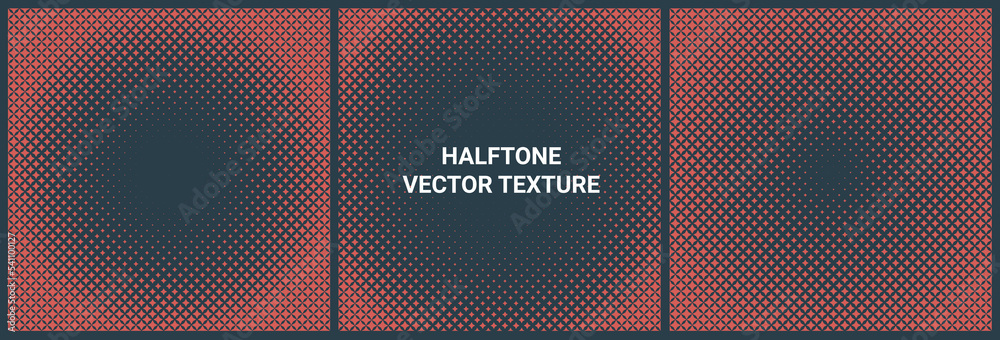 Vector halftone pattern texture gradient screen background. Half tone ...