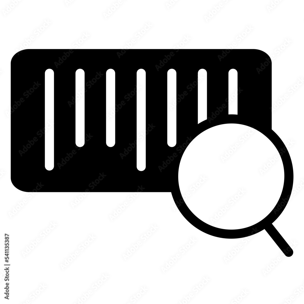 commerce,barcode,scanner,barcodes,vertical lines icon Stock Vector ...